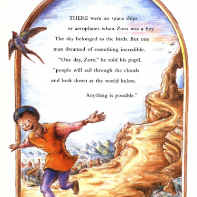 Anholt's Artists: Leonardo and the Flying Boy, anglická kniha