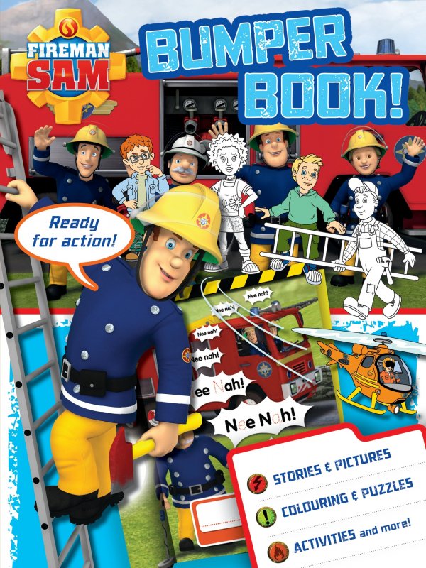 Fireman Sam Bumper Book!, zošit s úlohami