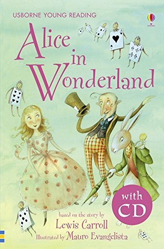 anglicka kniha Usborne Alice in Wonderland, anglická kniha s CD