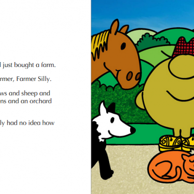 Mr. Men & Little Miss Everyday: Mr. Men on the Farm, anglická kniha