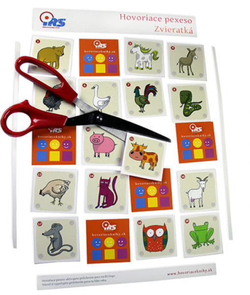 pexeso Animals, hovoriace pexeso