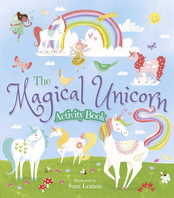 The Magical Unicorn Activity Book, anglická kniha