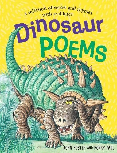 kniha Dinosaur Poems, anglická kniha