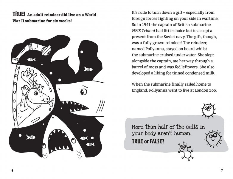Fake News : True or False Quiz Book, anglická kniha