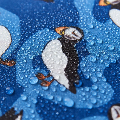 batoh Eco Chic Blue Puffin B27 - Foldable Backpack, skladací ruksačik