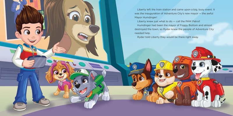 kniha PAW Patrol The Movie: Big City Adventures, anglická kniha