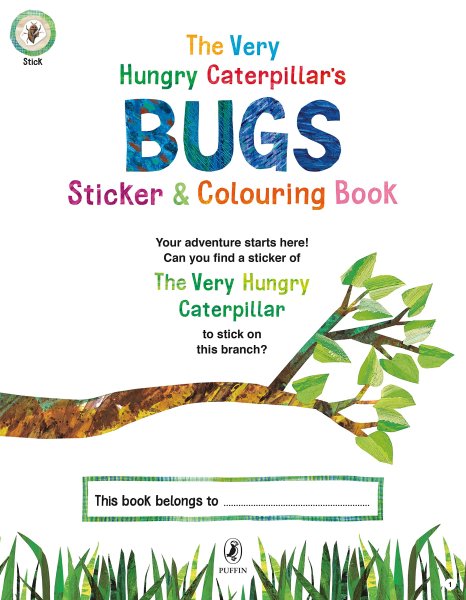 kniha The Very Hungry Caterpillar's Bugs Sticker and Colouring Book ...