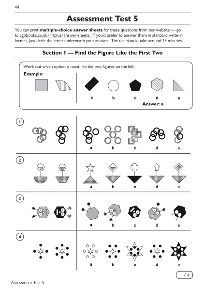 anglicka kniha 11+ CEM Non-Verbal Reasoning Practice Book & Assessment ...