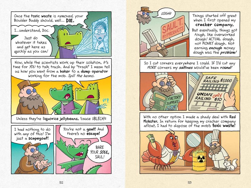 anglicky komiks v anglictine Braver and Boulder, anglická kniha - komiks
