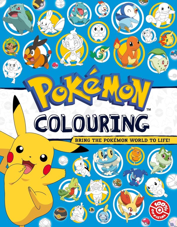 Omaľovánka Pokémon Colouring,omaľovánka