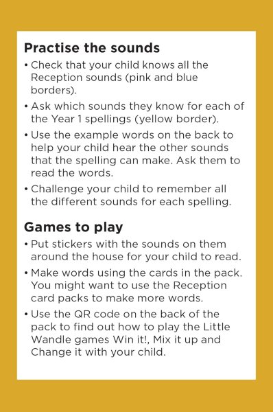 Phonics Flashcards for Year 1, karty
