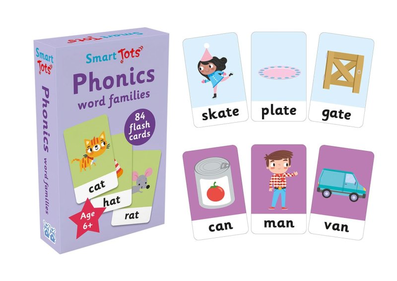 karty Phonics - word families